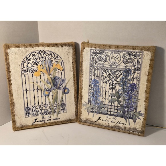 French Country Garden | Wall Decor | French Country Garden Canvas Wall ...